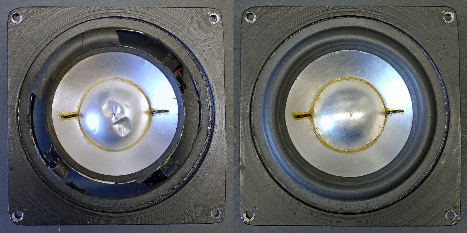 Lautsprecher Reparatur, Sickentausch, Refoaming und Reconing